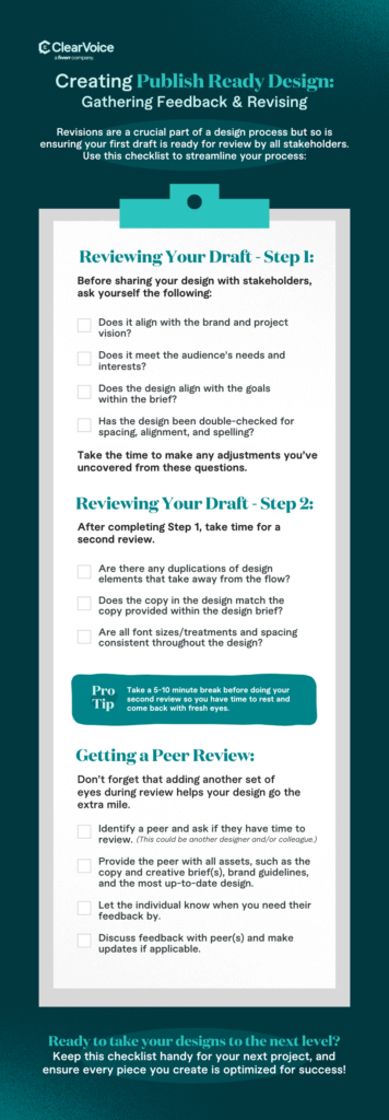 Design Ready Checklist: Your Ultimate Guide | ClearVoice